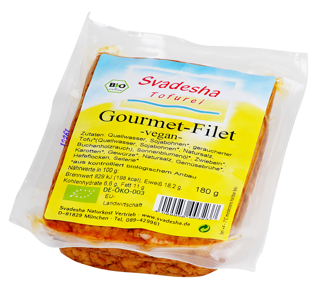 Bio Tofu Gourmet Filet - Bio Tofurei Svadesha